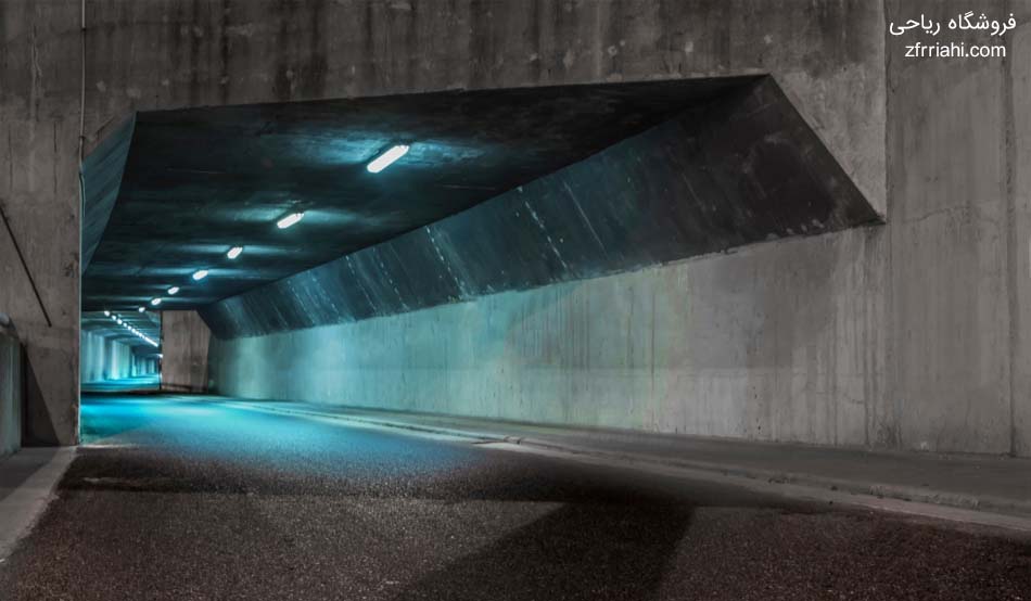 ویژگی‌های روشنایی تونل | انواع نصب چراغ در تونل‌ ها | فروشگاه ریاحی